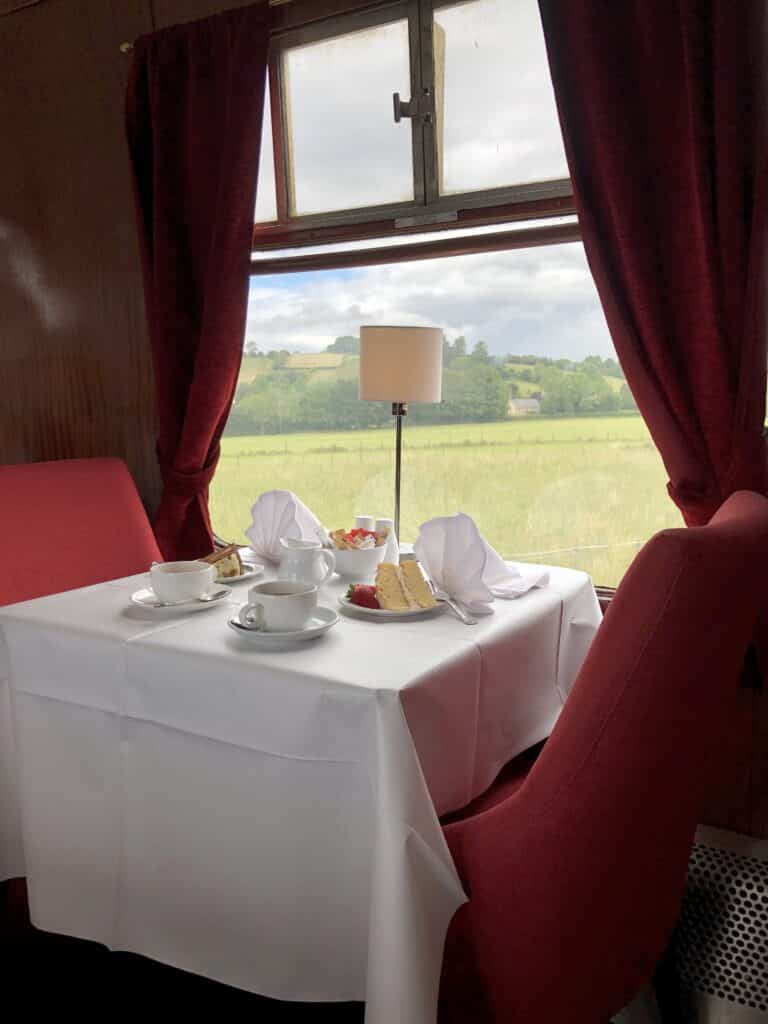 First Class Cream Tea - Avon Valley Railway